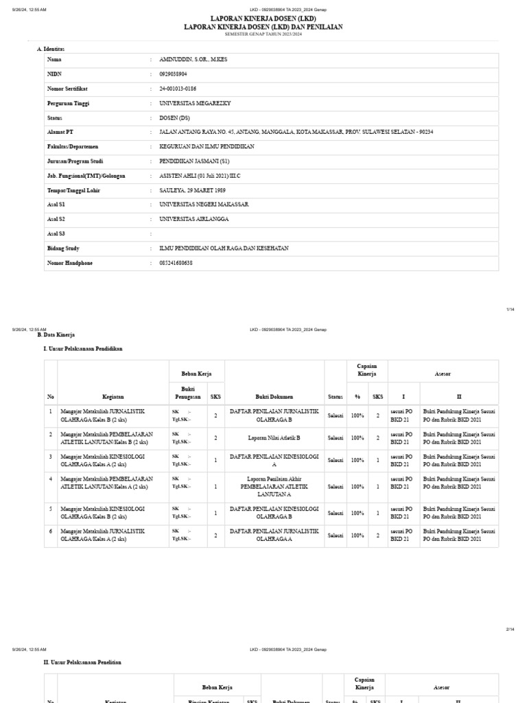 LKD - 0929038904 TA 2023 - 2024 Genap NEW | PDF