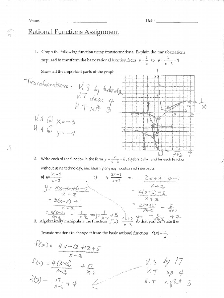 Rational Assignment Solution | PDF