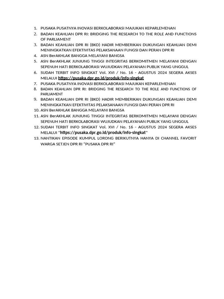 Running Text Podcast EP 1 | PDF