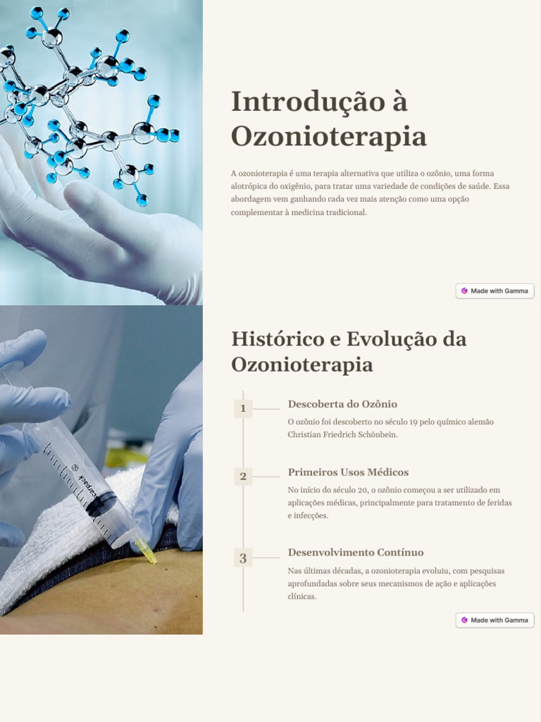 Introducao A Ozonioterapia | PDF