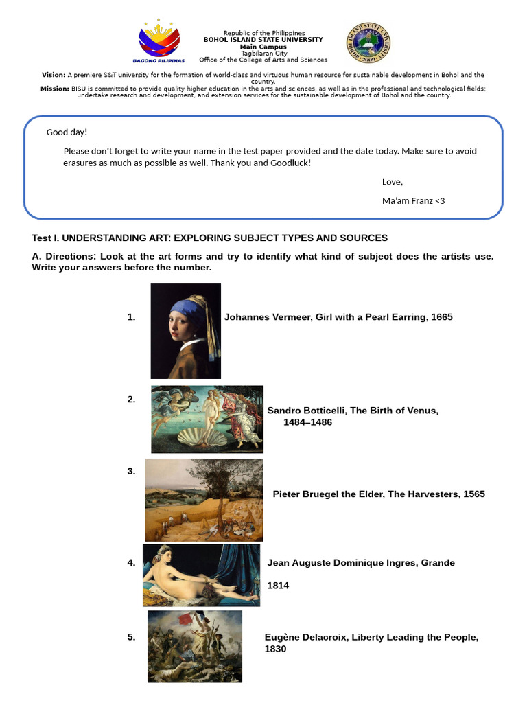 Midterm Exam in GE AA | PDF Midterm Exam in GE AA | PDF