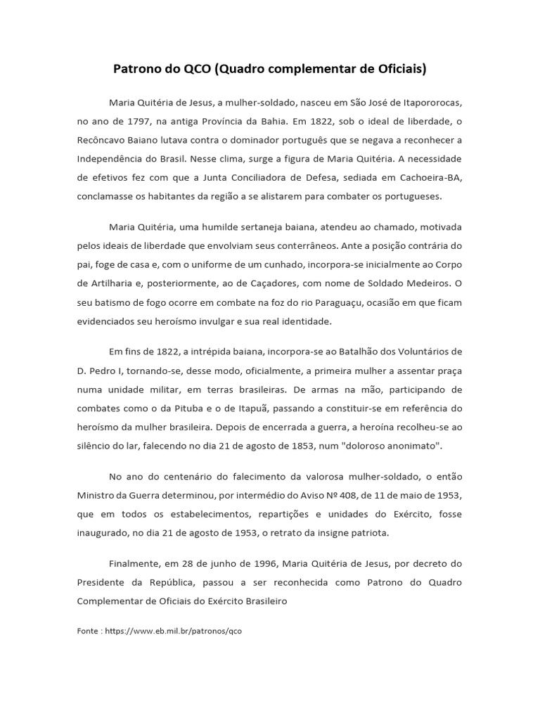 Patrono do QCO[13 (1) (1) | PDF