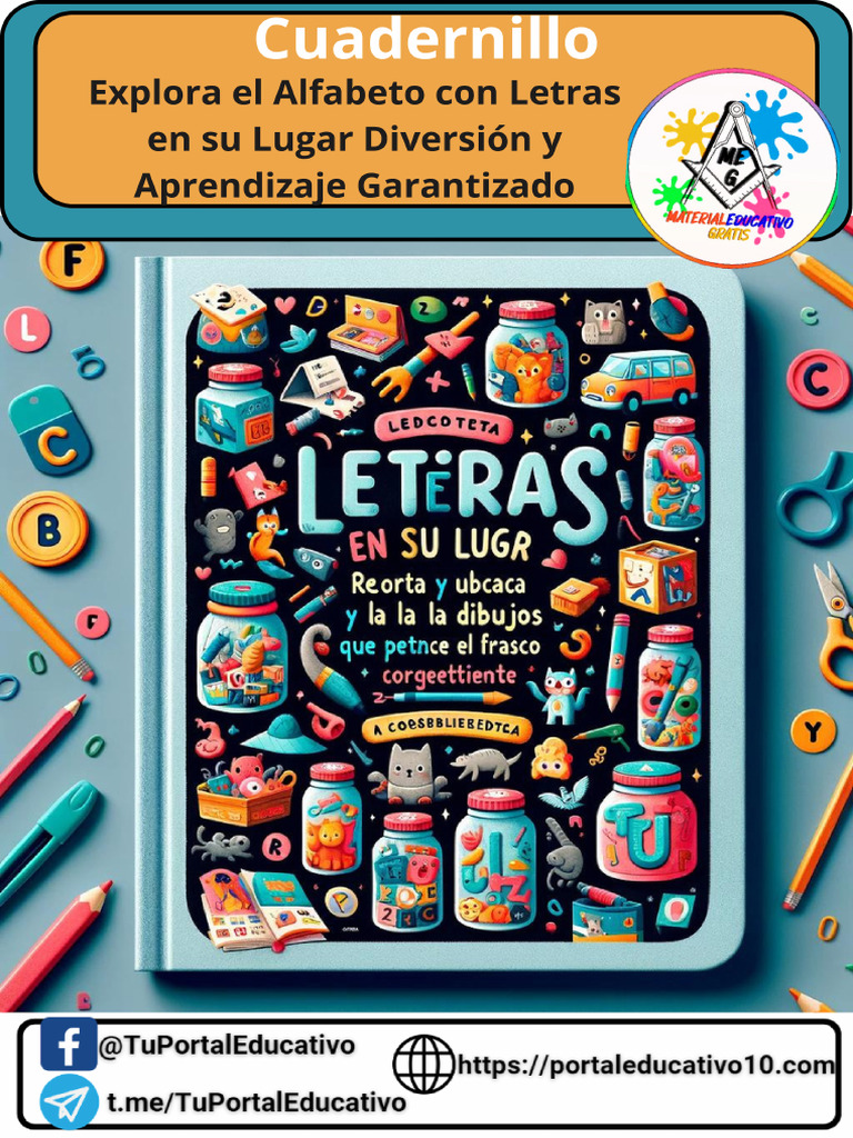 Explora El Alfabeto Con Letras en Su Lugar Diversión y Aprendizaje ...