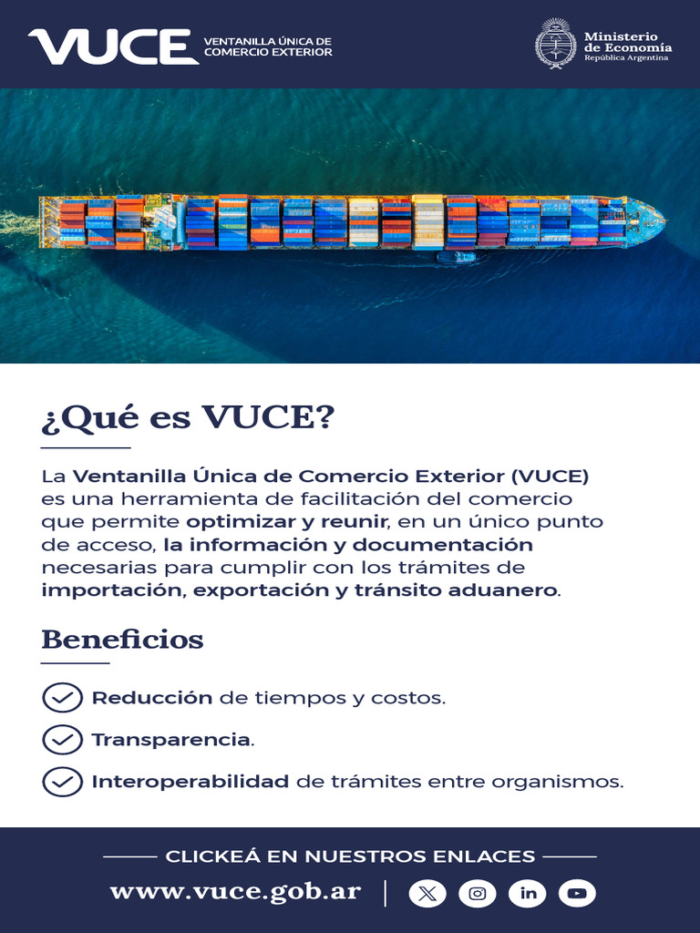 ¿Qué Es VUCE | PDF