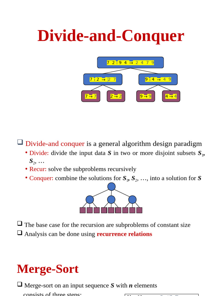 Divide&Conquer | PDF