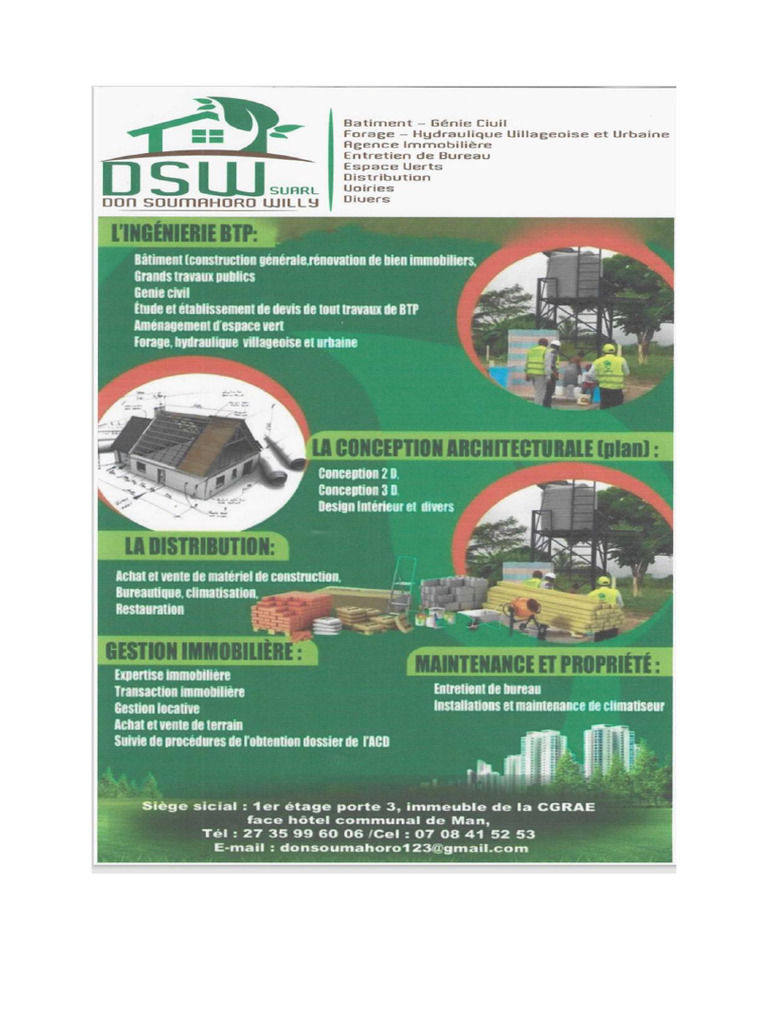 Dossier Technique DSW | PDF