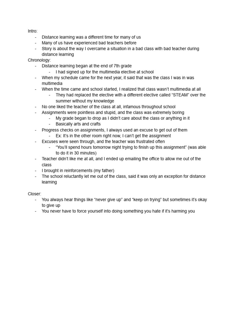 Story Outline APUSH | PDF