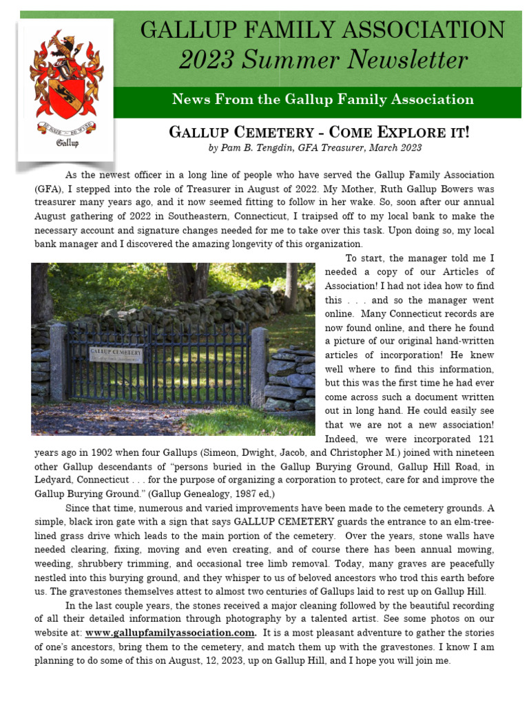 2023 Gfa Newsletter 7-23 | PDF