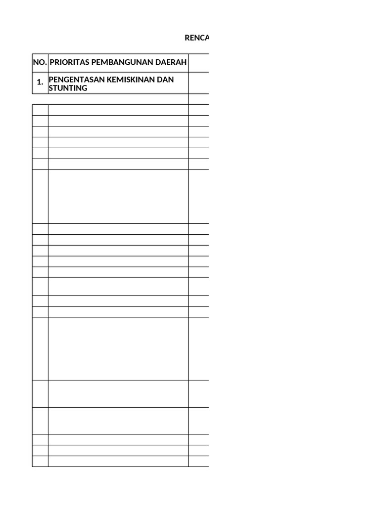 Laporan RKPD Gub | PDF