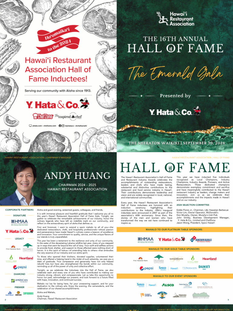 2024 HoF Program Layout | PDF