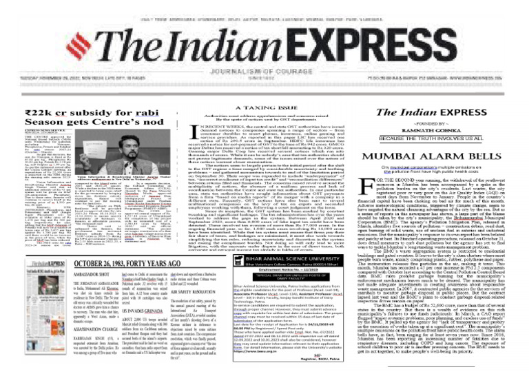 The Indian Express | PDF