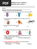 Letrang FF: Things That Begin With Letter FF | PDF