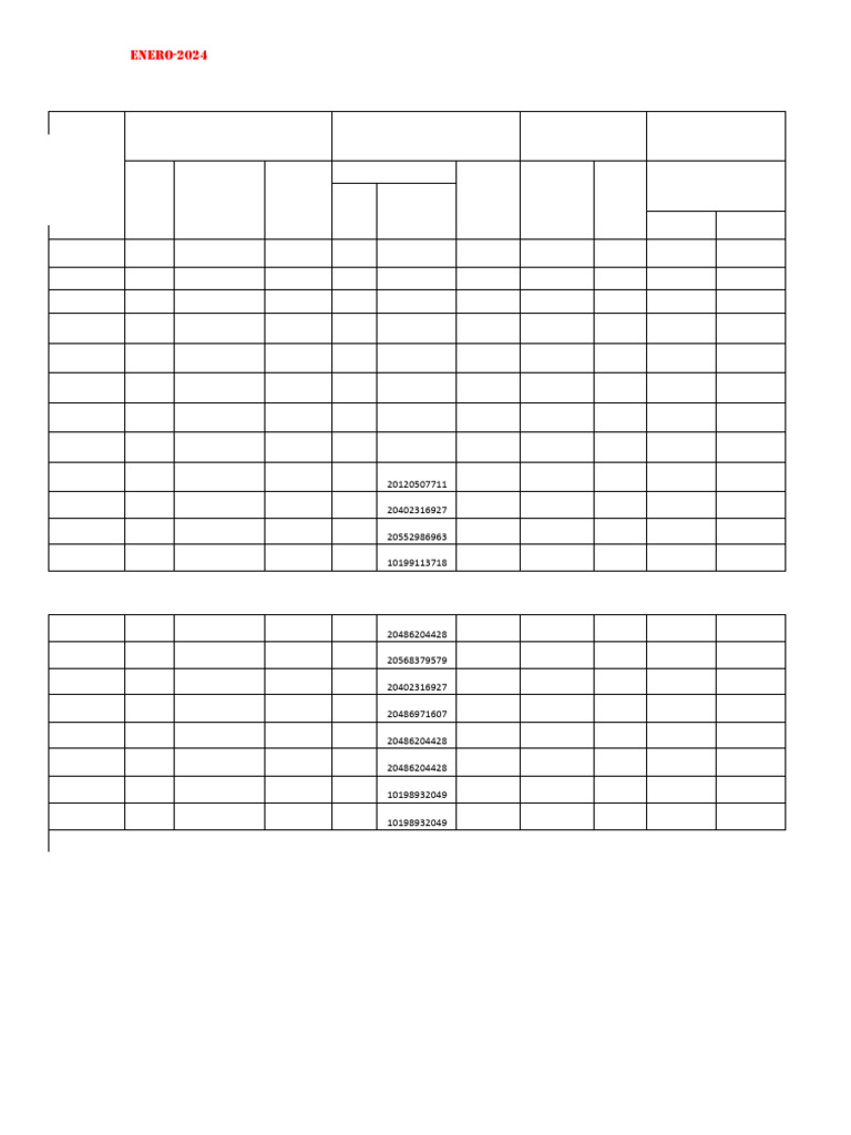 Caso Practico de Registro de Compras 2024 | PDF