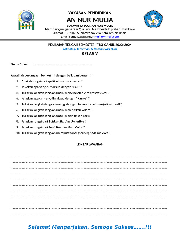 Kelas 5 Pdf