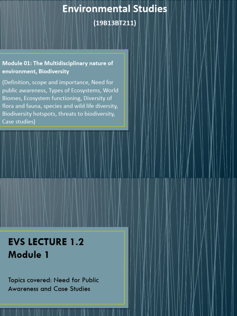 EVS Audit Module 1.2 | PDF