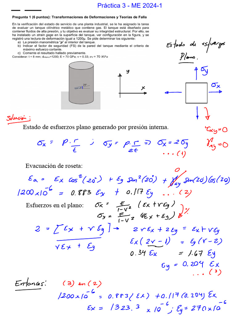 ME PC3 2024-1 Sol | PDF