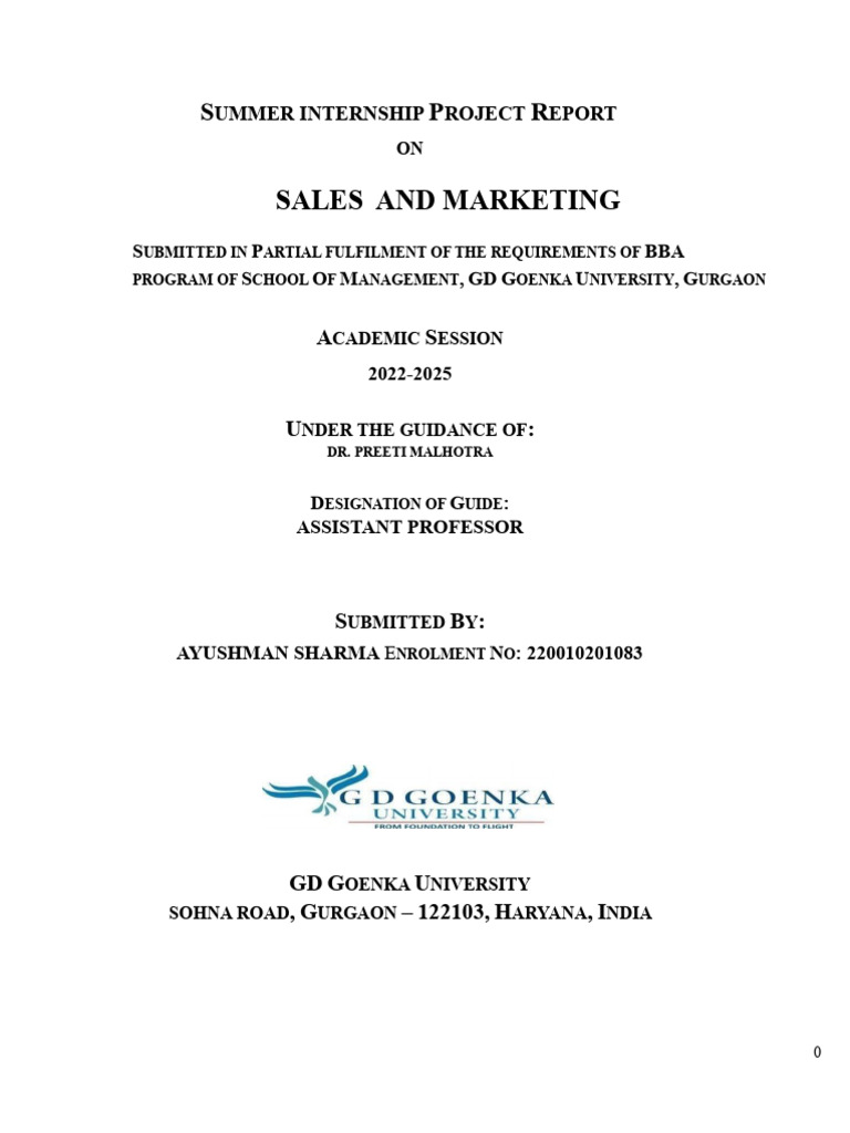 Aryaman Project New | PDF