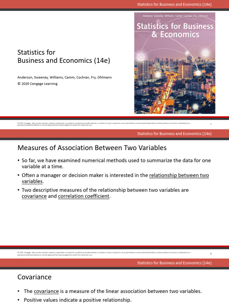 Linear Regression and Correlation Analysis - Updated | PDF