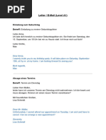 A2 German Exam Practice with Answers | PDF