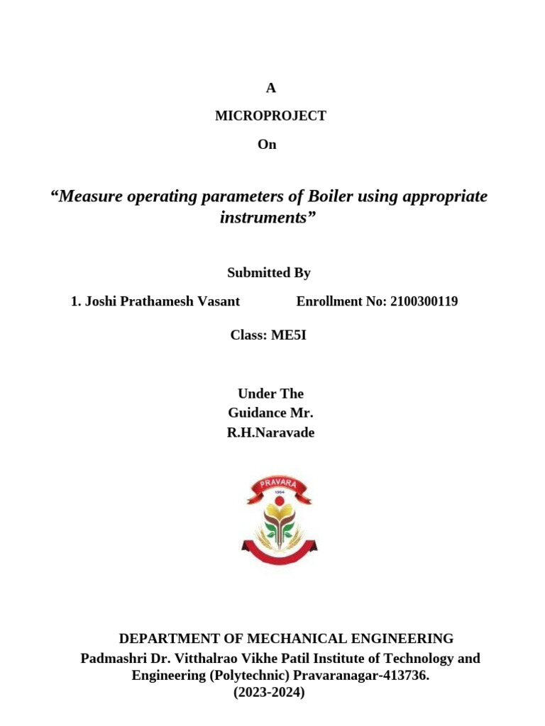 Joshi Prathamesh PPE | PDF