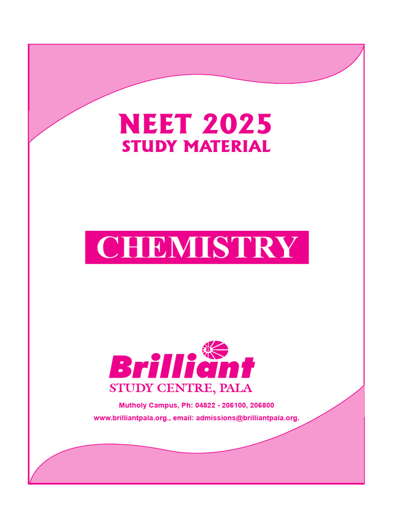 Chemistry - Class Note | PDF