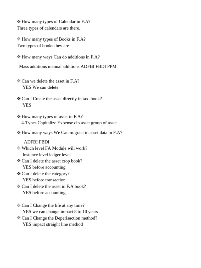 Fixed Asset | PDF