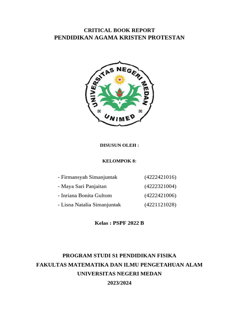 CBR Agama Kel 8 PSPF 2022B | PDF