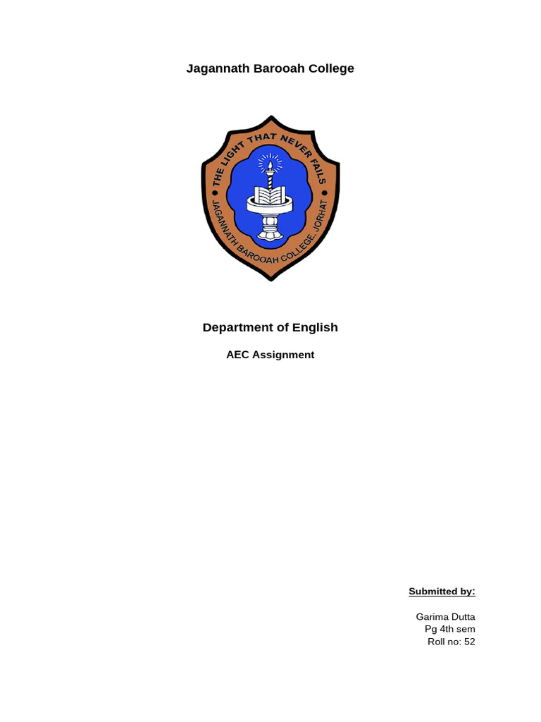 Garima aec assignment | PDF