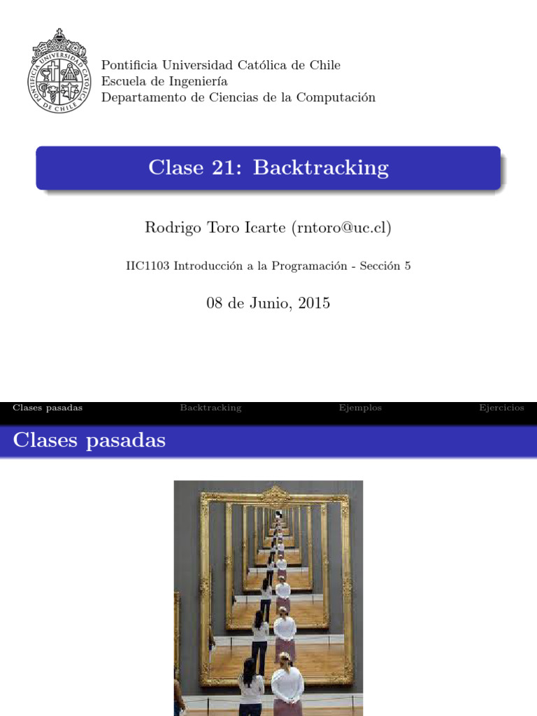 Backtracking - PPT UC | PDF
