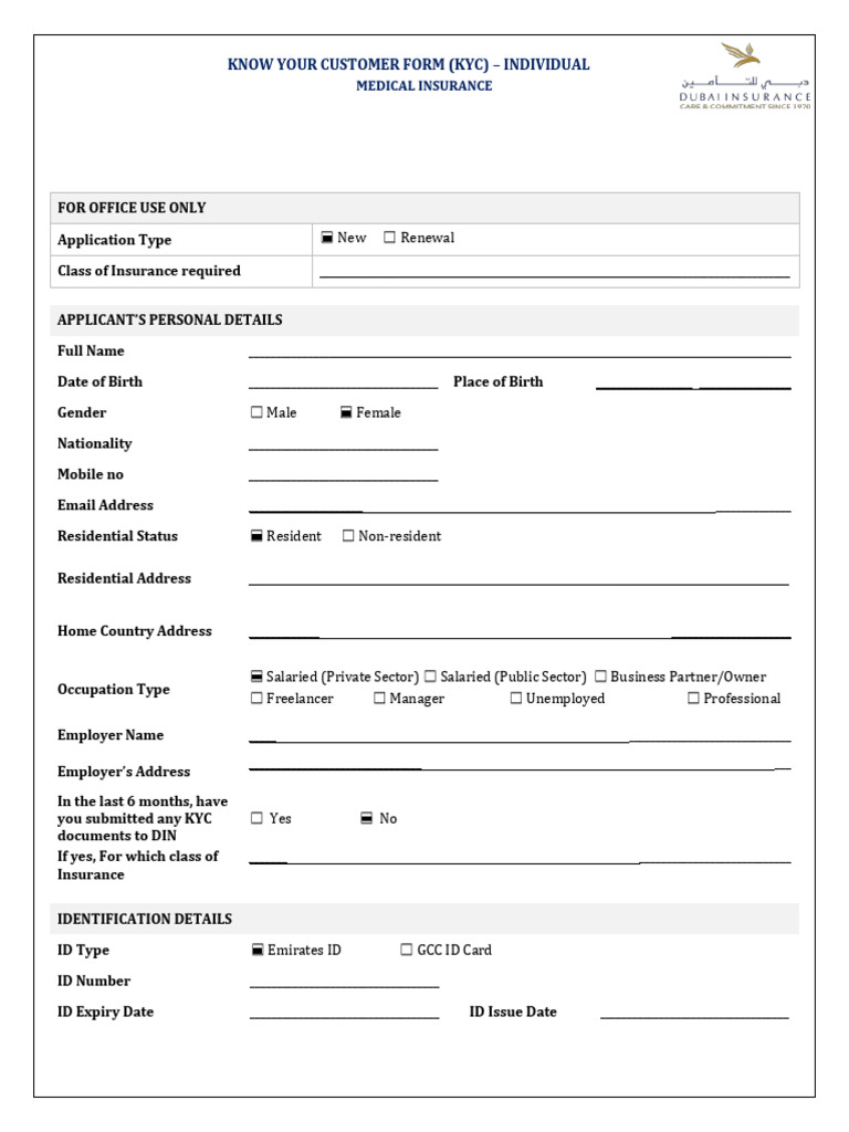 Know Your Customer - Individual | PDF