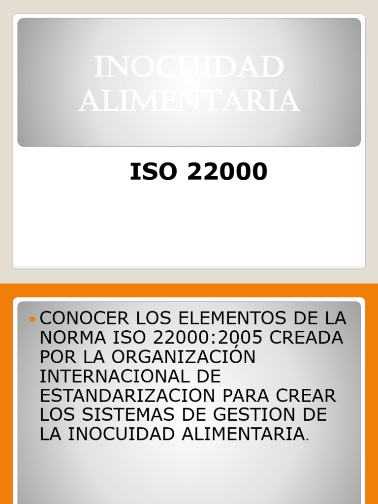 Introduccion A Inocuidad | PDF