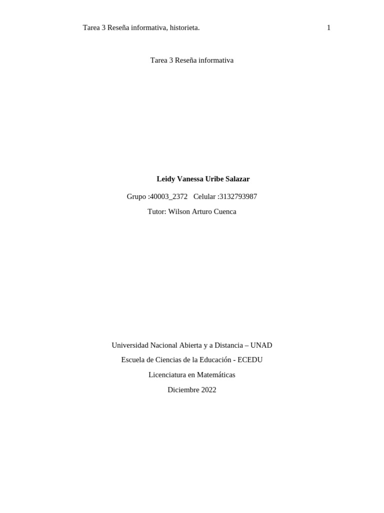 Reseña Uribe Leidy 2372 | PDF