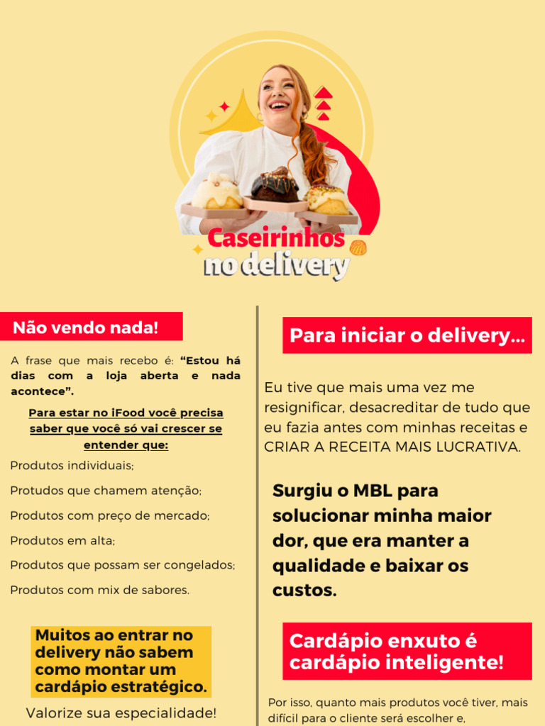 CPL2 - Aula 2 Montando Cardápio e Combos + Ifood e Rotina.-Compactado | PDF