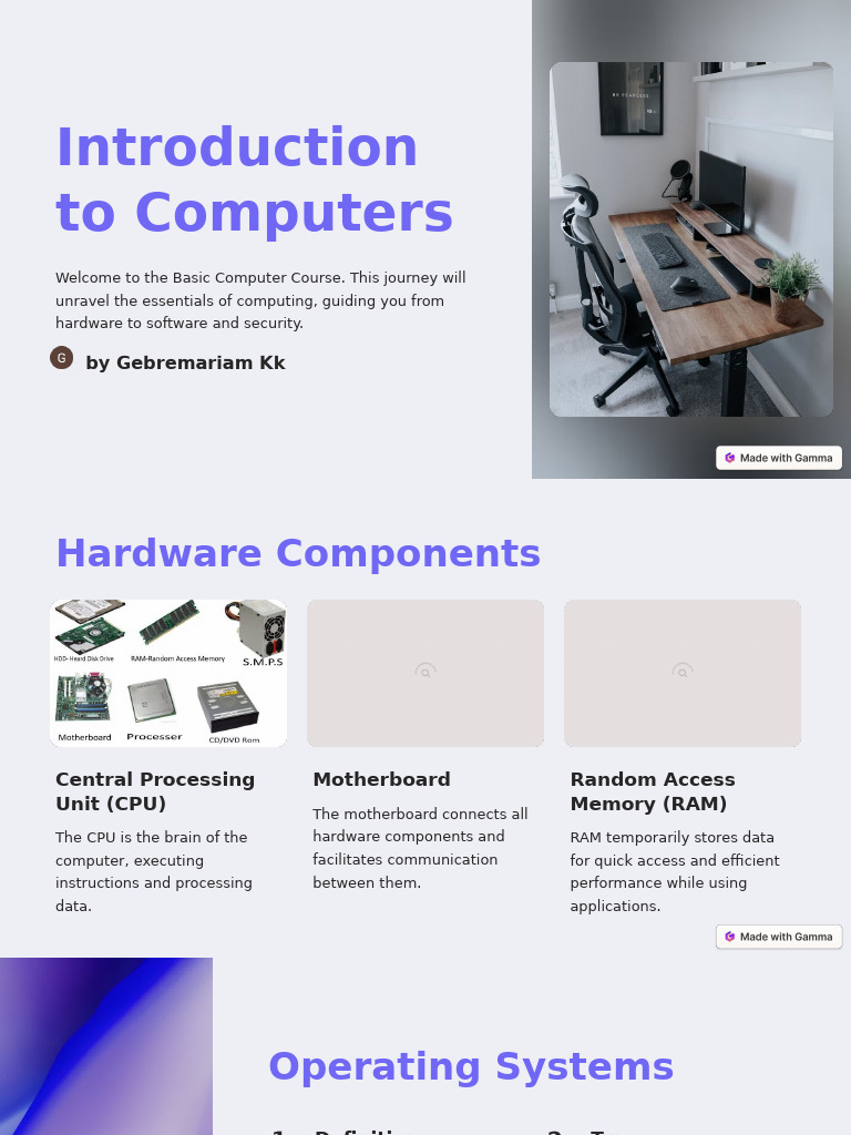 Introduction To Computers | PDF