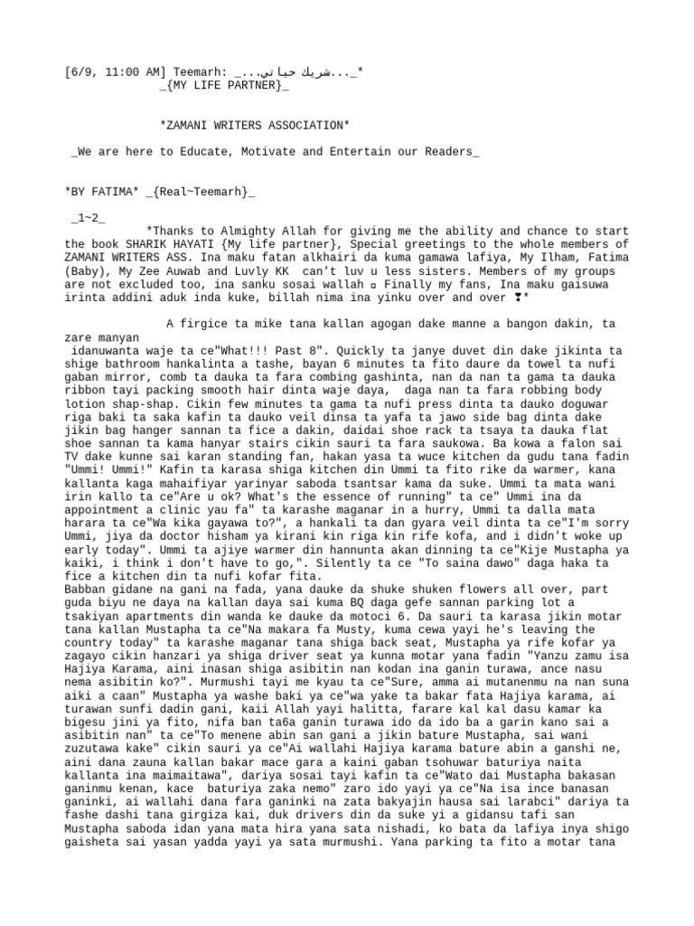 Life Partner PRT 1 | PDF