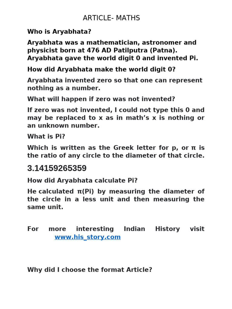 Aryabhata | PDF