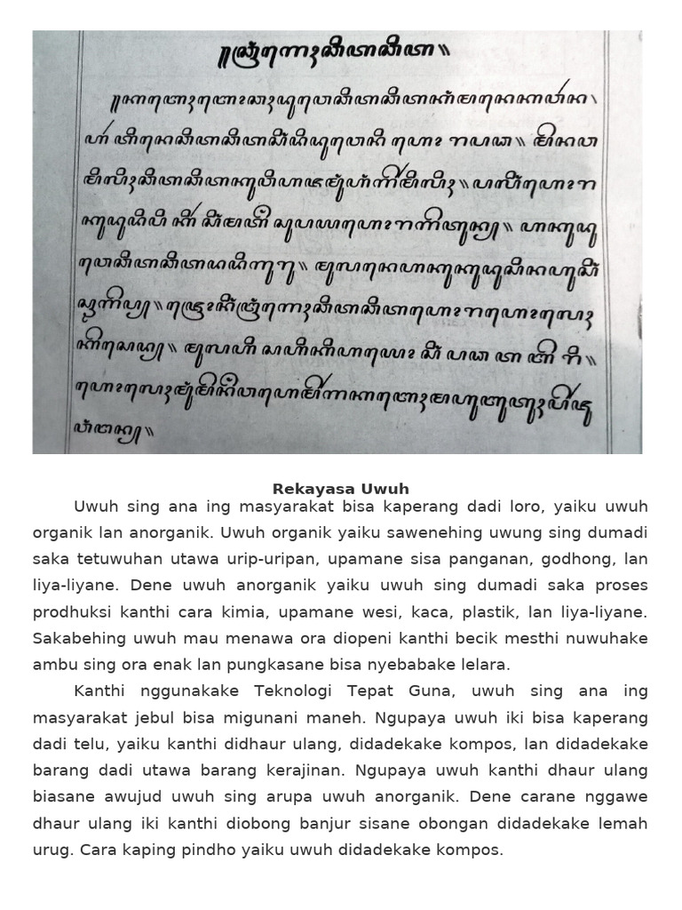 aksara jawa 3 | PDF