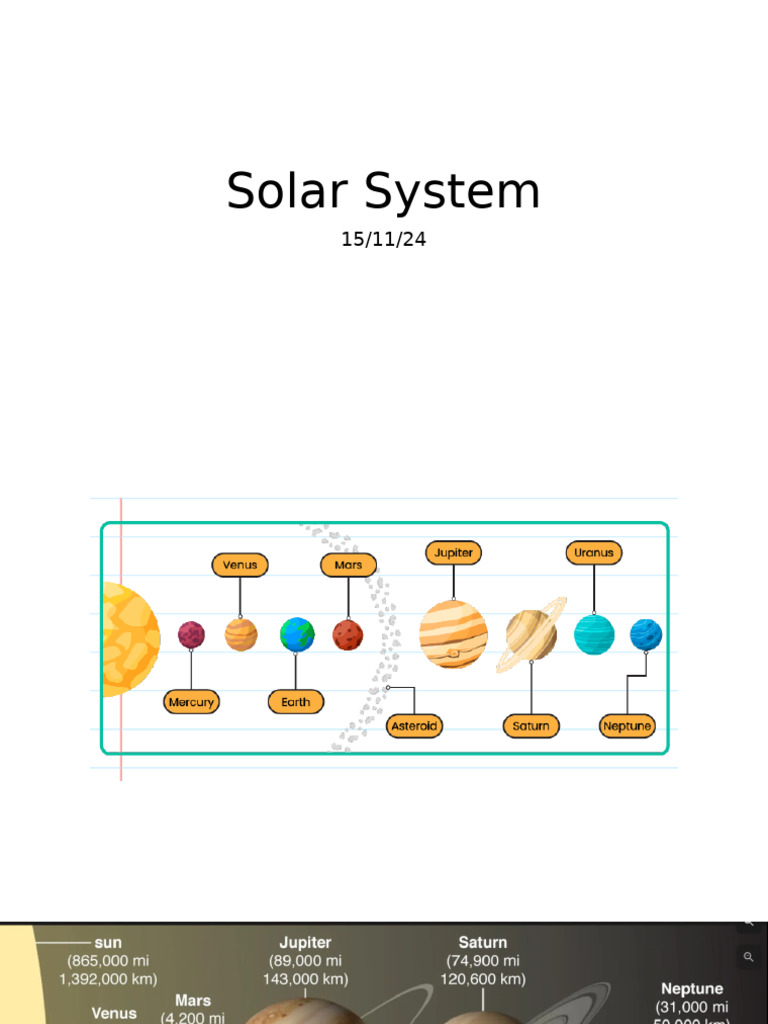Solar System | PDF