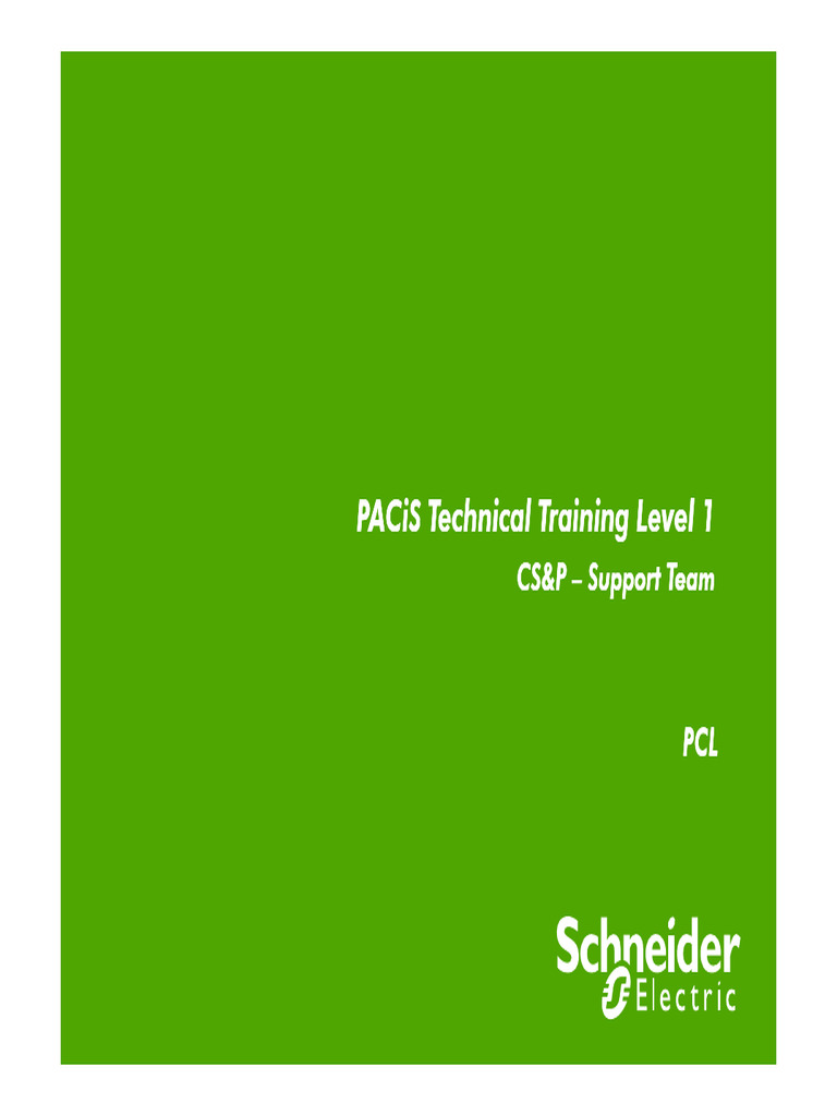 L1-V5-02-PACiS System Presentation-G-05 | PDF