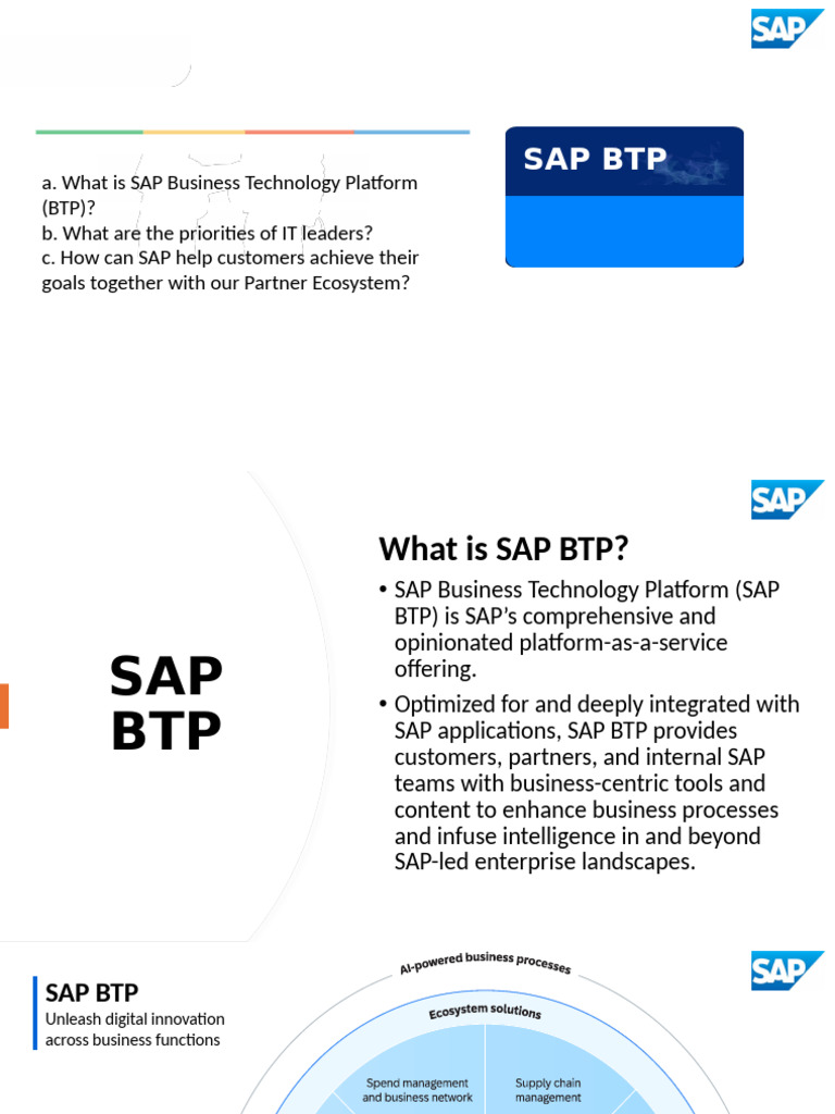 SAP BTP | PDF
