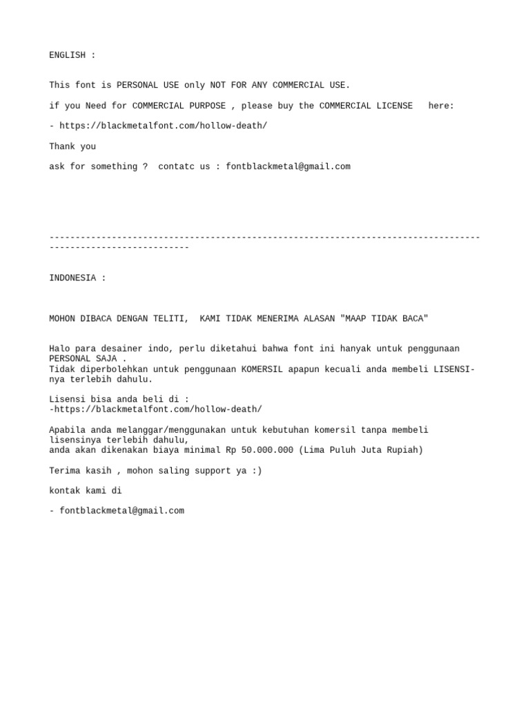 Read Me First- Wajib Baca Ini Dulu | PDF