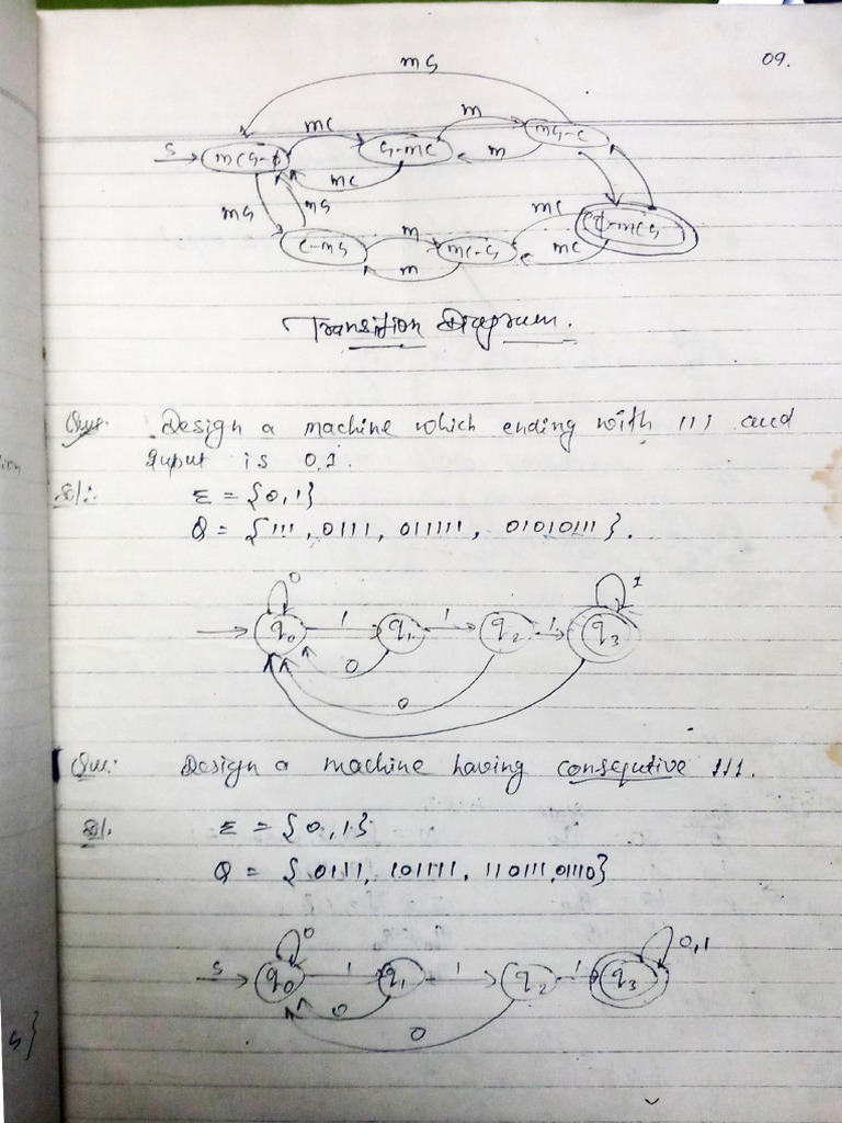 Designing of DFA | PDF