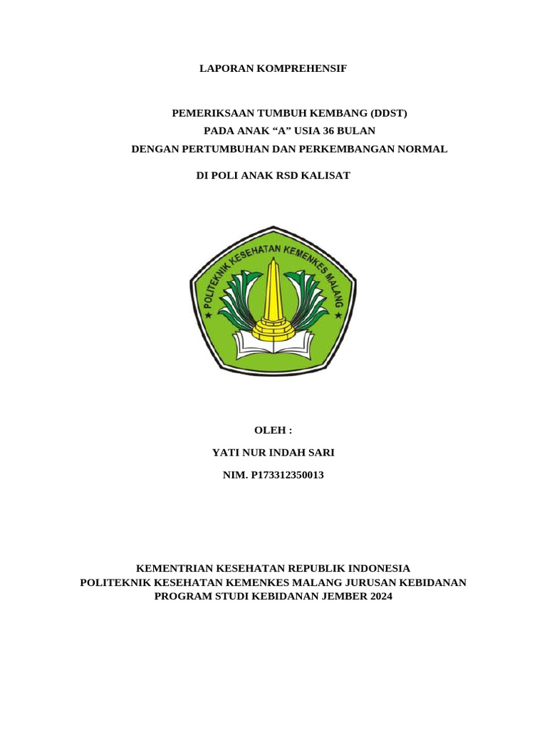 Kompre DDST New 1 | PDF