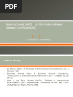 IHL Classification IAC Vs NIAC | PDF | International Humanitarian Law | Geneva Conventions