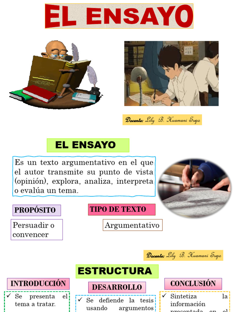 El Ensayo | PDF
