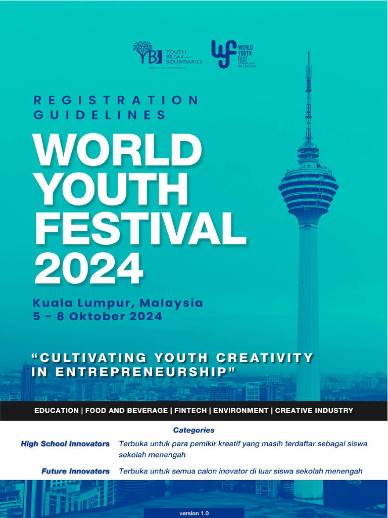 PANDUAN PENDAFTARA WYF 2024 - Compressed | PDF