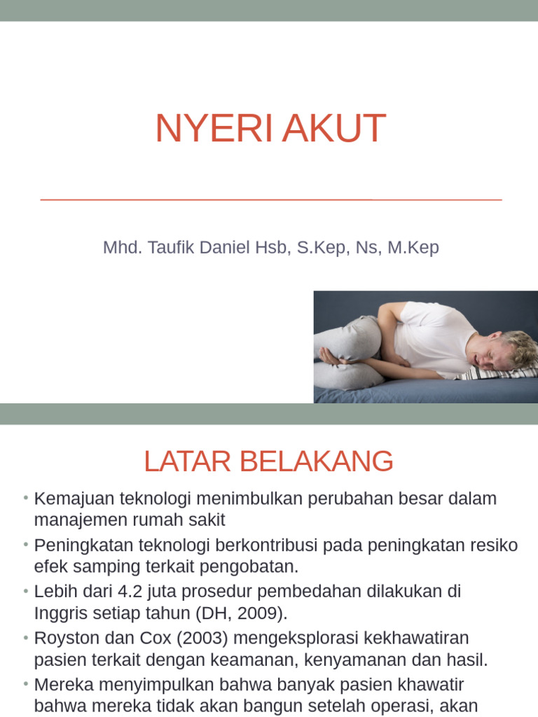Nyeri Akut 3 | PDF