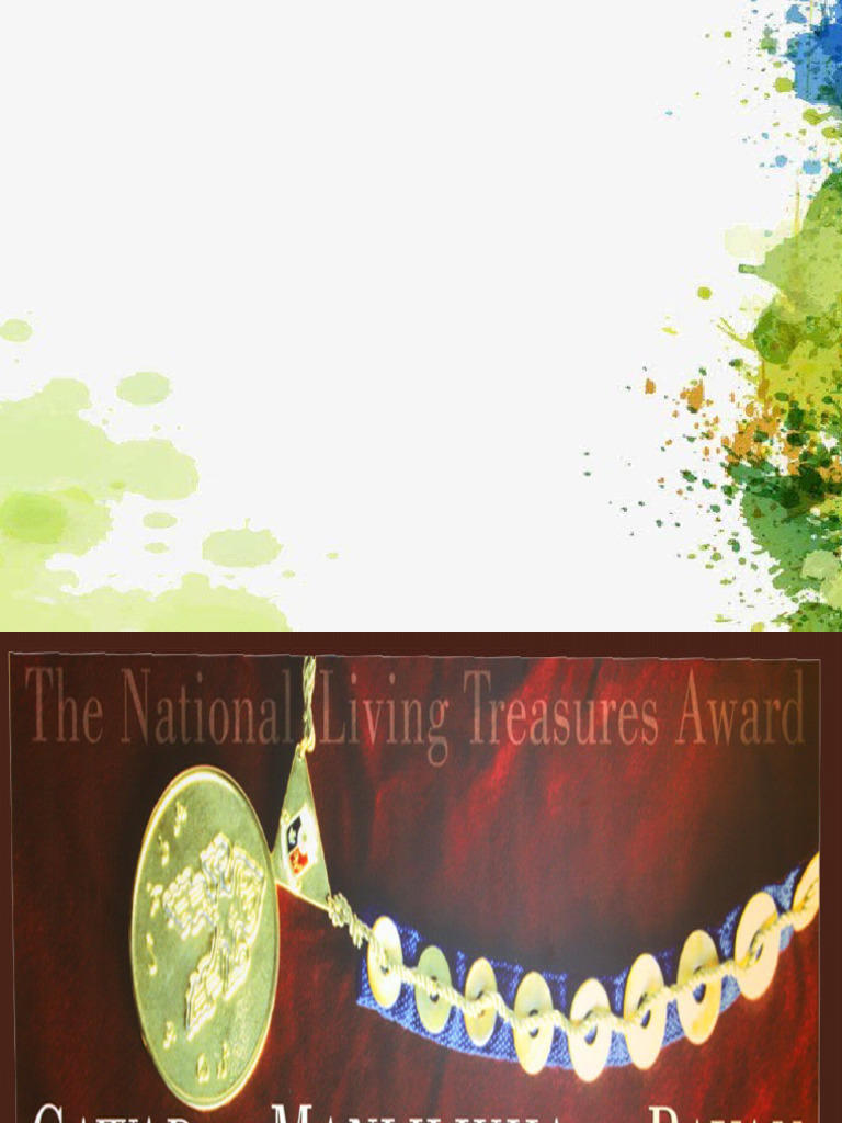 National Living Treasures | PDF