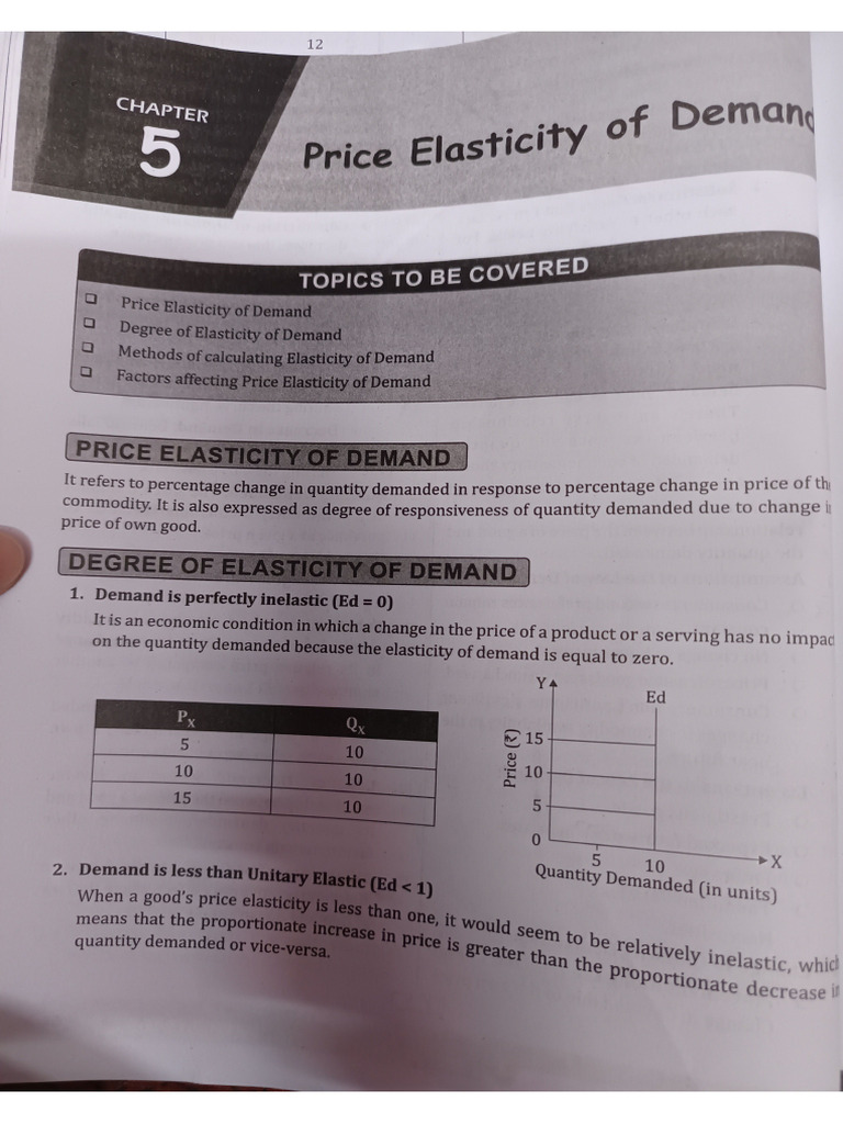 Class 11 Eco CH 5 | PDF