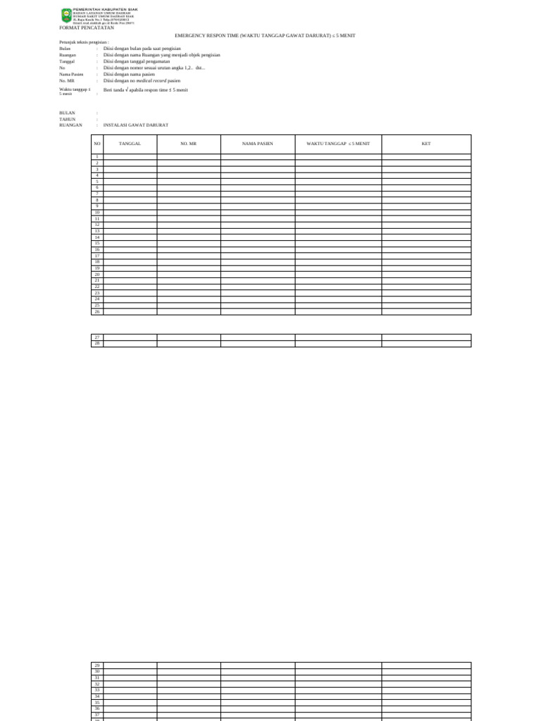 FORM IMUT WAJIB ERT | PDF